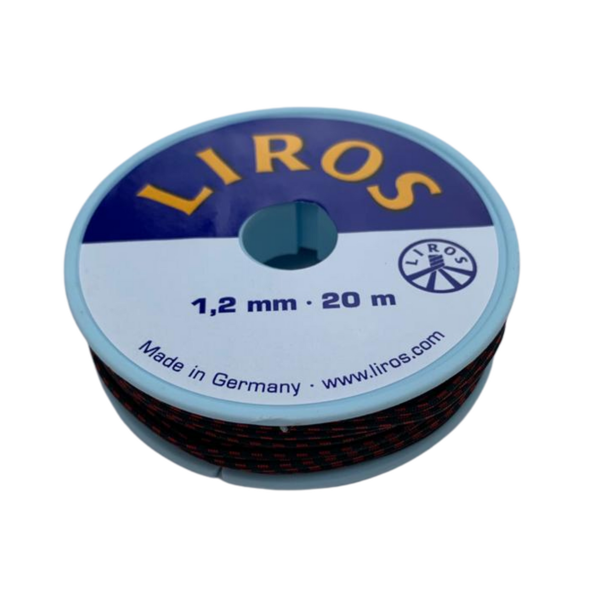 1.2 Black/Red 20m Single Spool – Sly Boat Building & Repair Centre